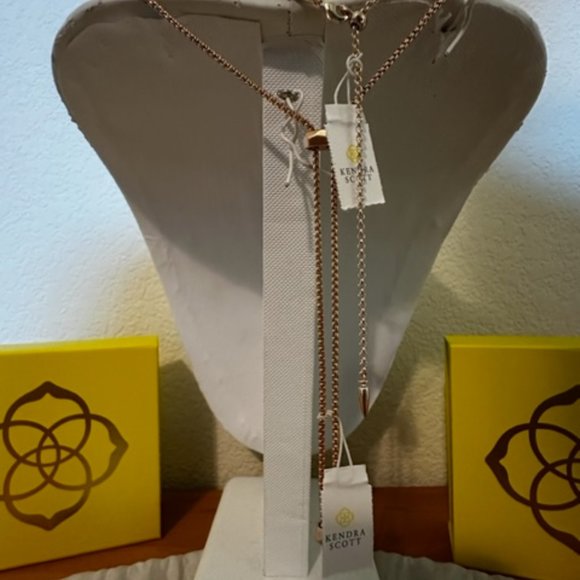 Kendra Scott | Jewelry | Nwt Kendra Scott Rose Gold Addison Choker Necklace | Poshmark